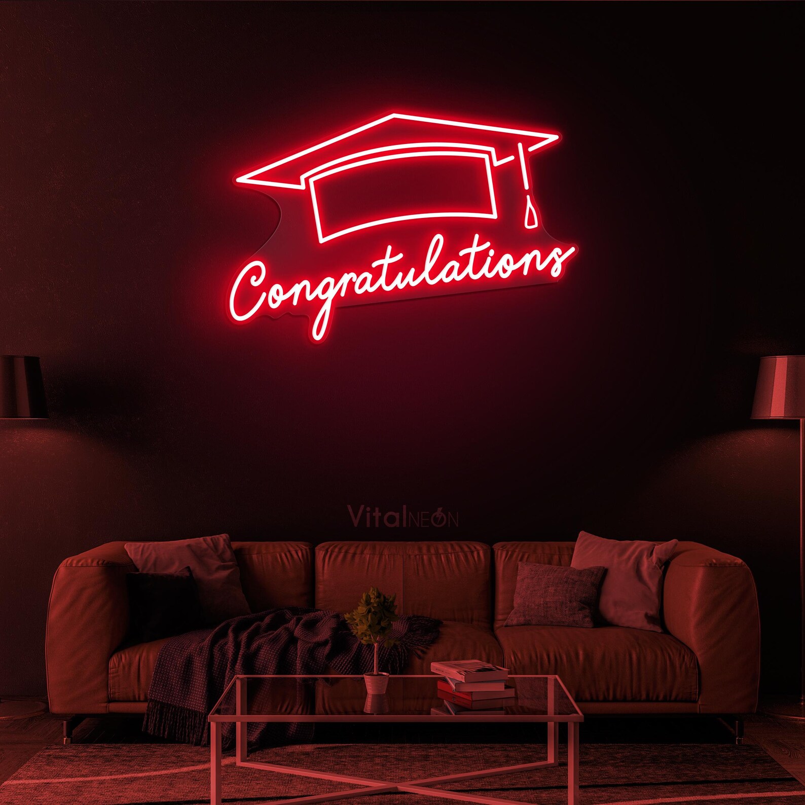 Congratulations Neon Sign, Congratulations LED Light, Congrats Party ...
