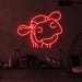 Cow LED Neon Sign for Cow Head Wall Art Farmhouse Decor Kids Room ...