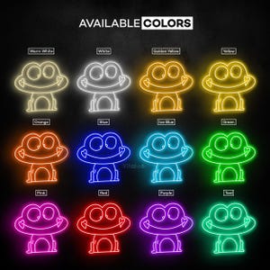 Smiling Frog Neon Sign, Kids Room Wall Decor, Animal Shop Decor - Etsy