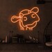 Cow LED Neon Sign for Cow Head Wall Art Farmhouse Decor Kids Room ...