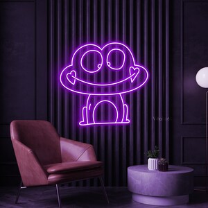 Smiling Frog Neon Sign, Kids Room Wall Decor, Animal Shop Decor - Etsy