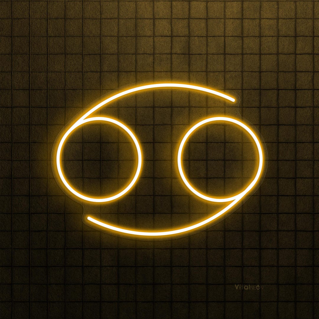 Cancer Neon Sign, Cancer LED Light, Home Wall Decor, Personalized ...