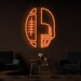 Football & Helmet Neon Sign, Sports Shop LED Decor - Etsy