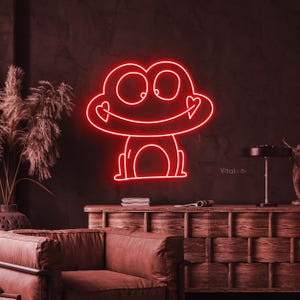 Smiling Frog Neon Sign, Kids Room Wall Decor, Animal Shop Decor - Etsy