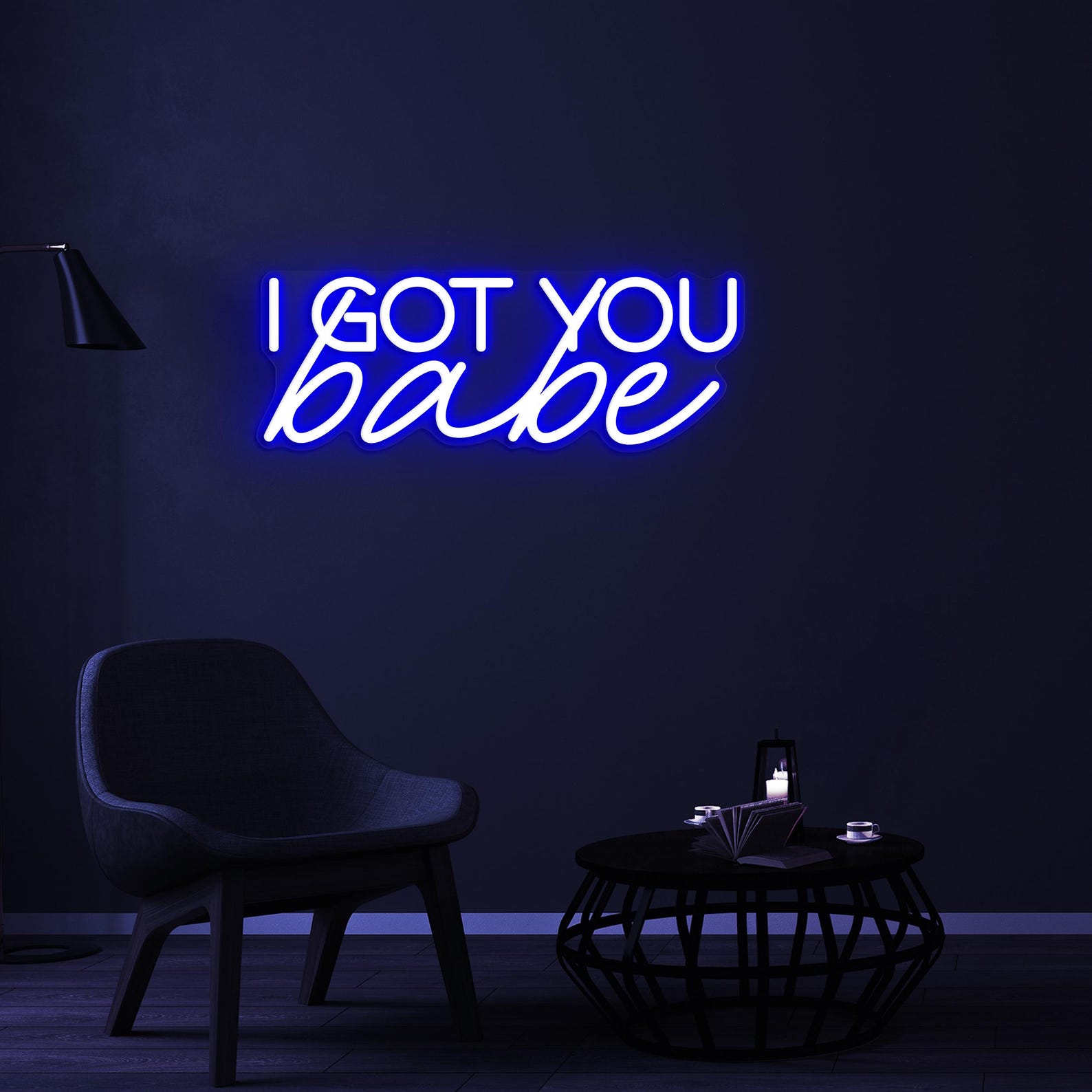 I Got You Babe Neon Sign, I Got You Babe Light, Wedding Backdrop Wall ...