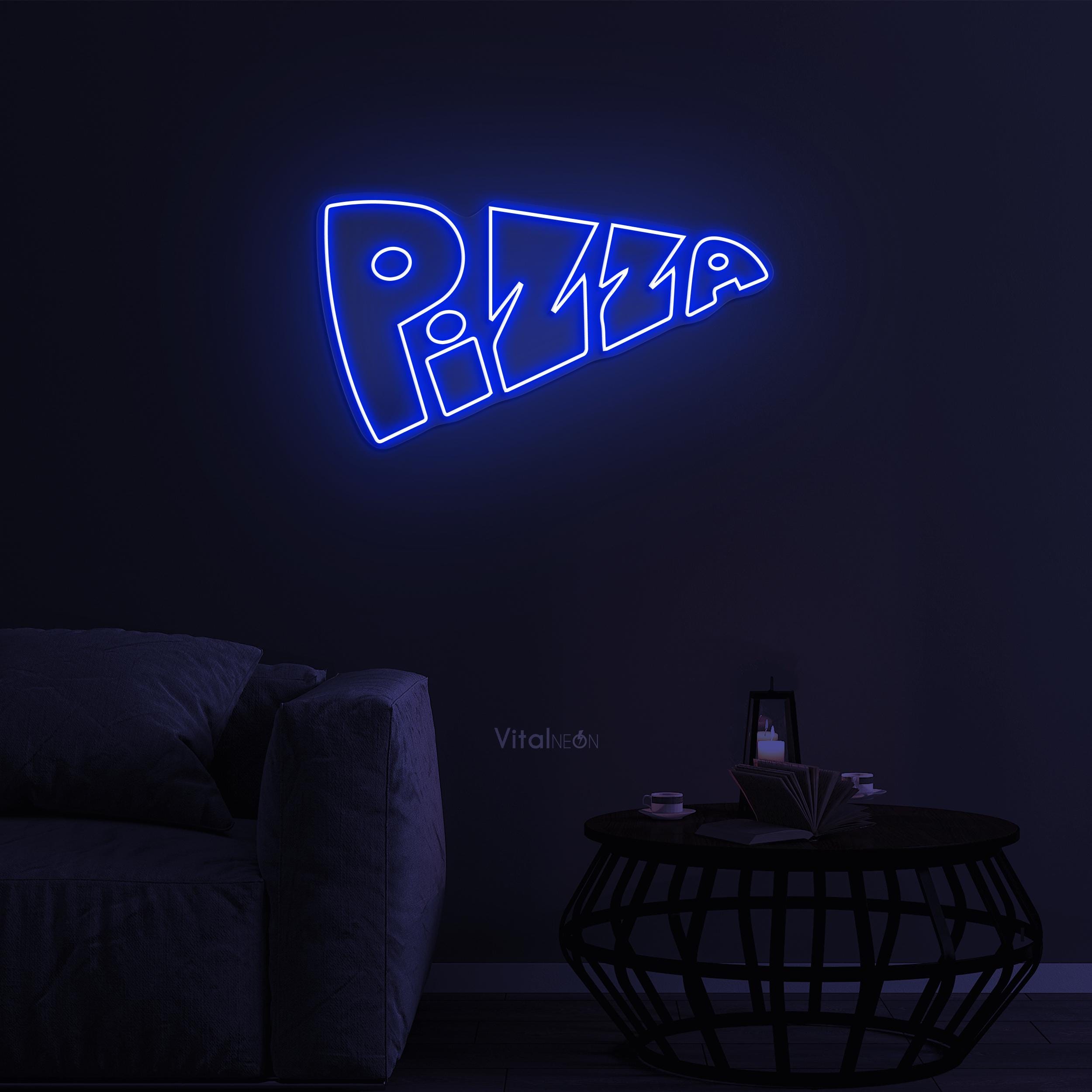 Pizza Neon Sign, LED Italian Restaurant Wall Decor - Etsy