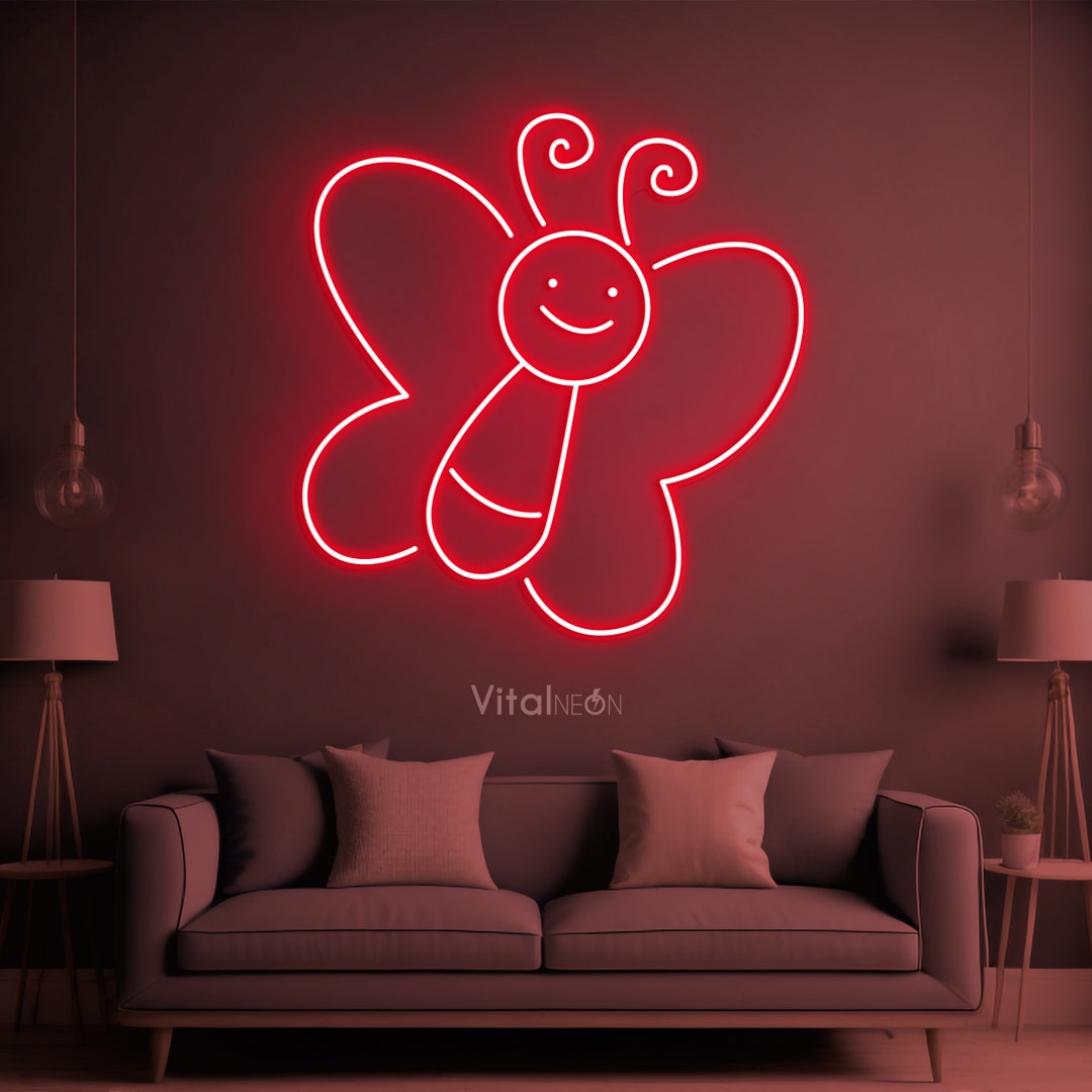 Butterfly Neon Signs, Butterfly Neon Light, Butterfly Night Lights ...