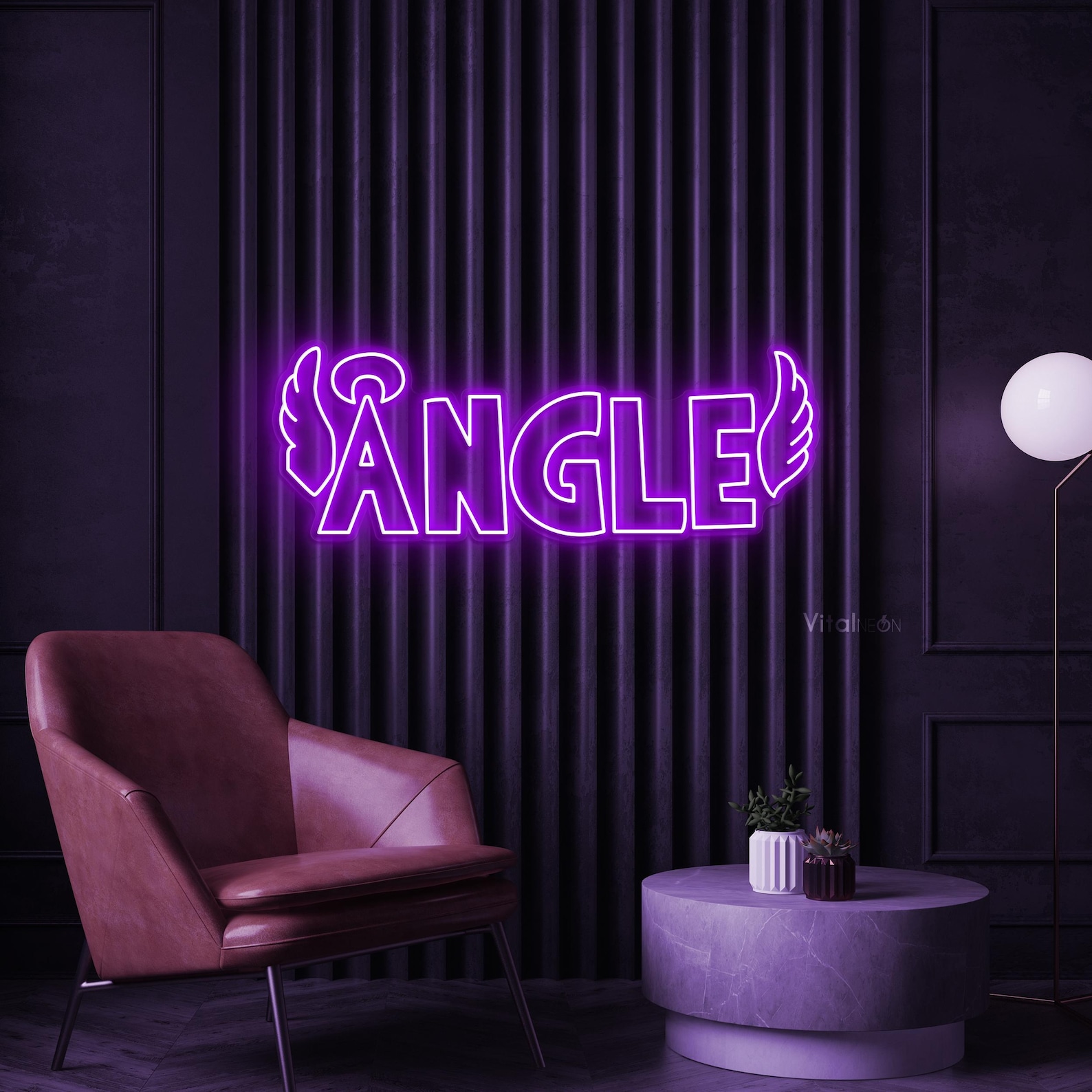 Angel Wings LED Neon Sign, Halo Decor, Girls Room Decor - Etsy