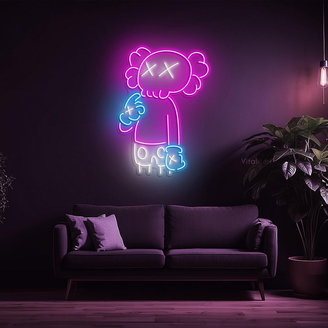 Street Art Neon Sign, Street Art LED Light, Kaw Led Neon Art, Custom ...