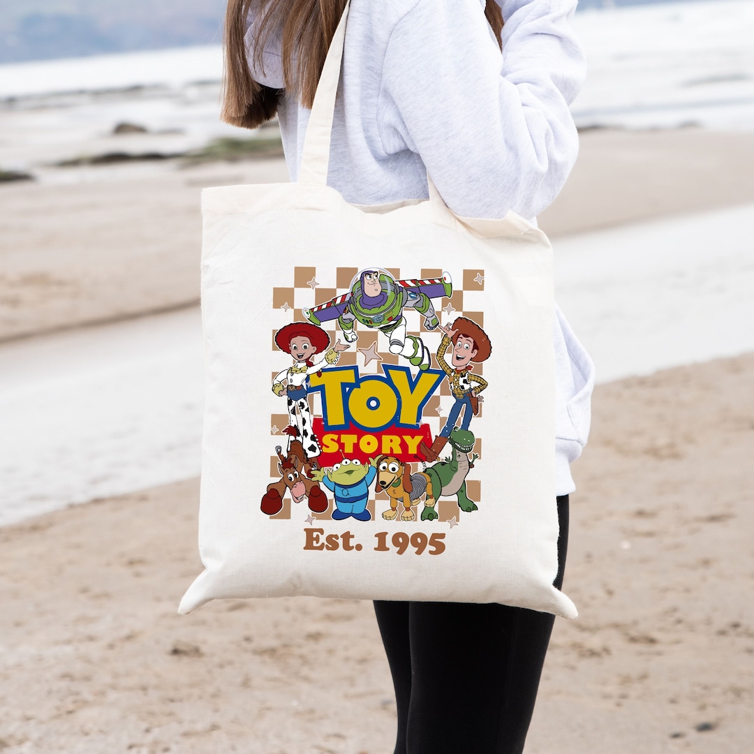 Toy Story Tote Bag, Gift for Friends, Disney Friends Bag, Shoulder Bag ...