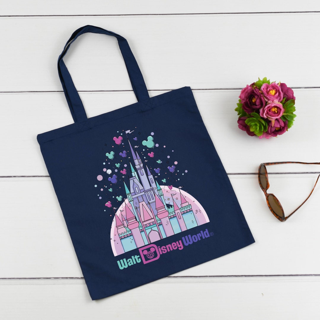 Walt Disney World Tote Bag, Disney Castle Tote Bag, Magic Castle Bag ...