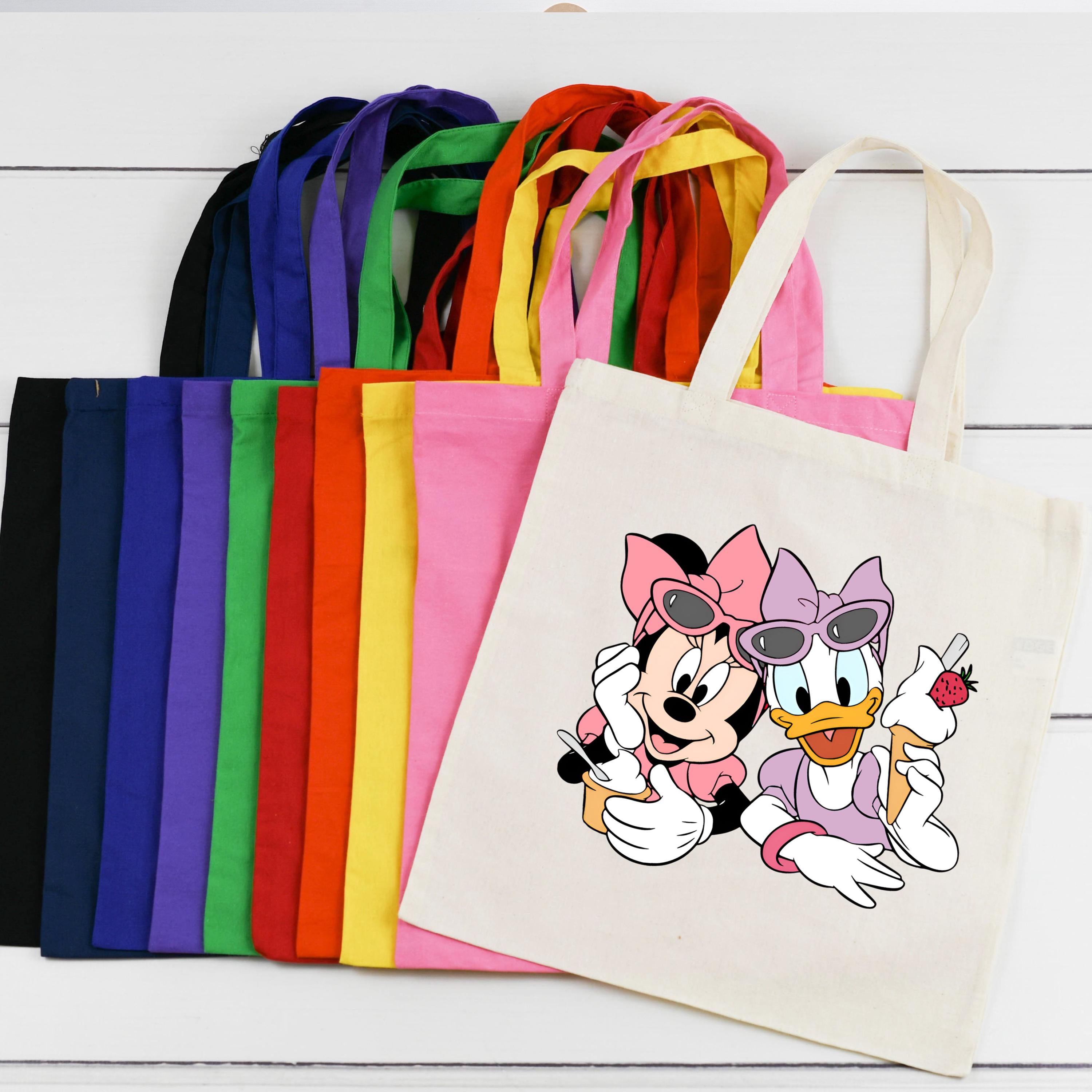 Mickey Mouse and Daisy Duck Tote Bag, Disney Best Friends Tote Bag ...