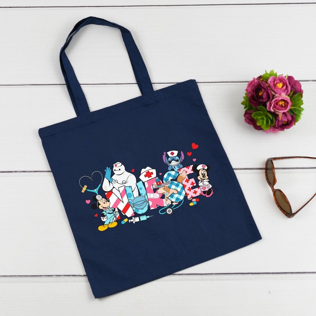 Nurse Tote Bag, Disney Nurse Tote Bag, Nursing Bag, Nurse Graduation ...