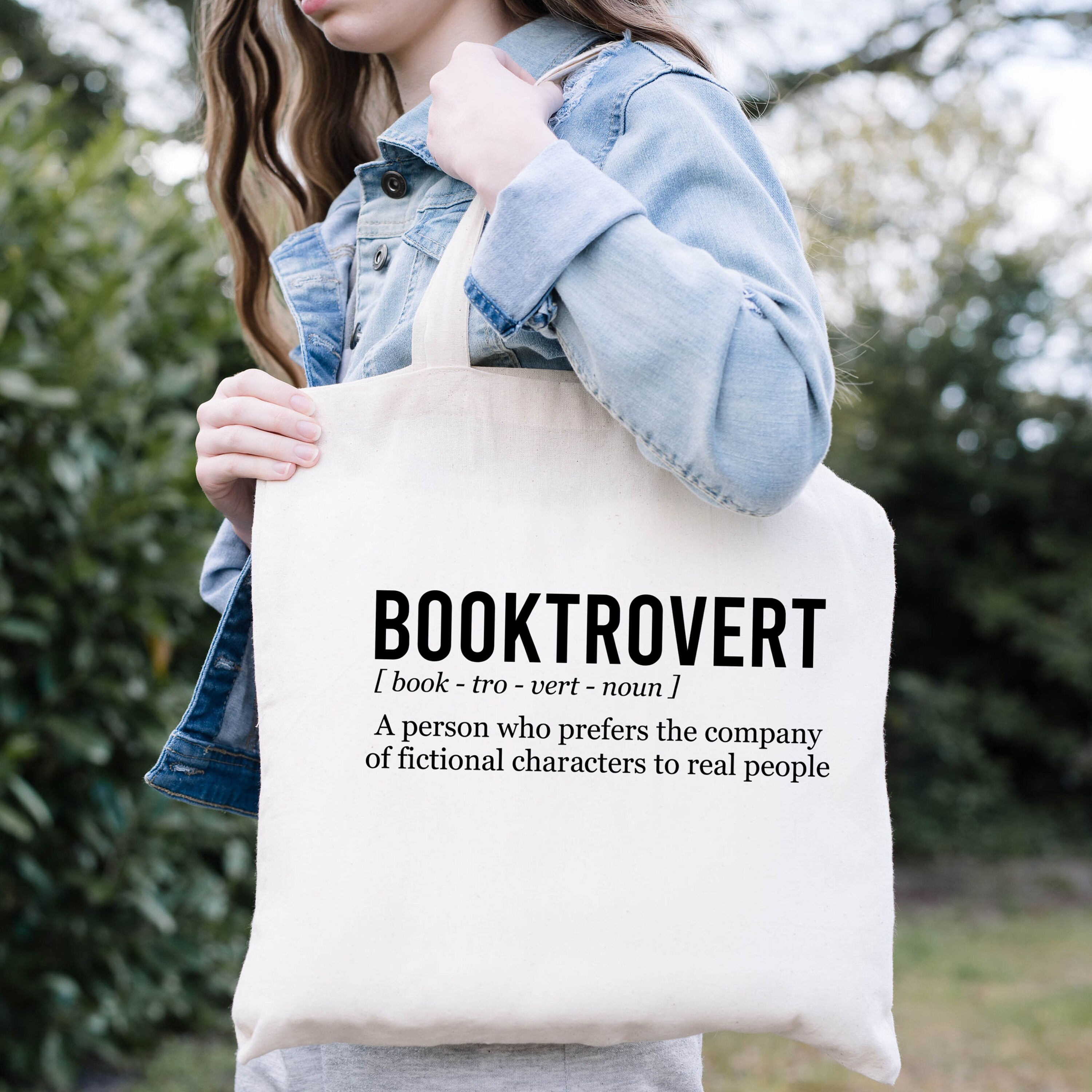 Booktroverter Tote Bag, Book Lover Bag, Gift for Her, Book Lover Gift ...