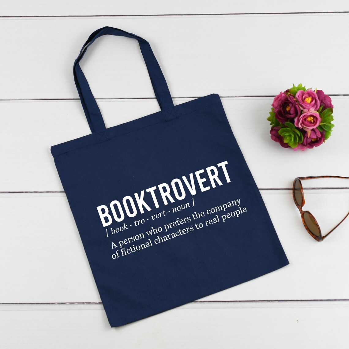 Booktroverter Tote Bag, Book Lover Bag, Gift for Her, Book Lover Gift ...
