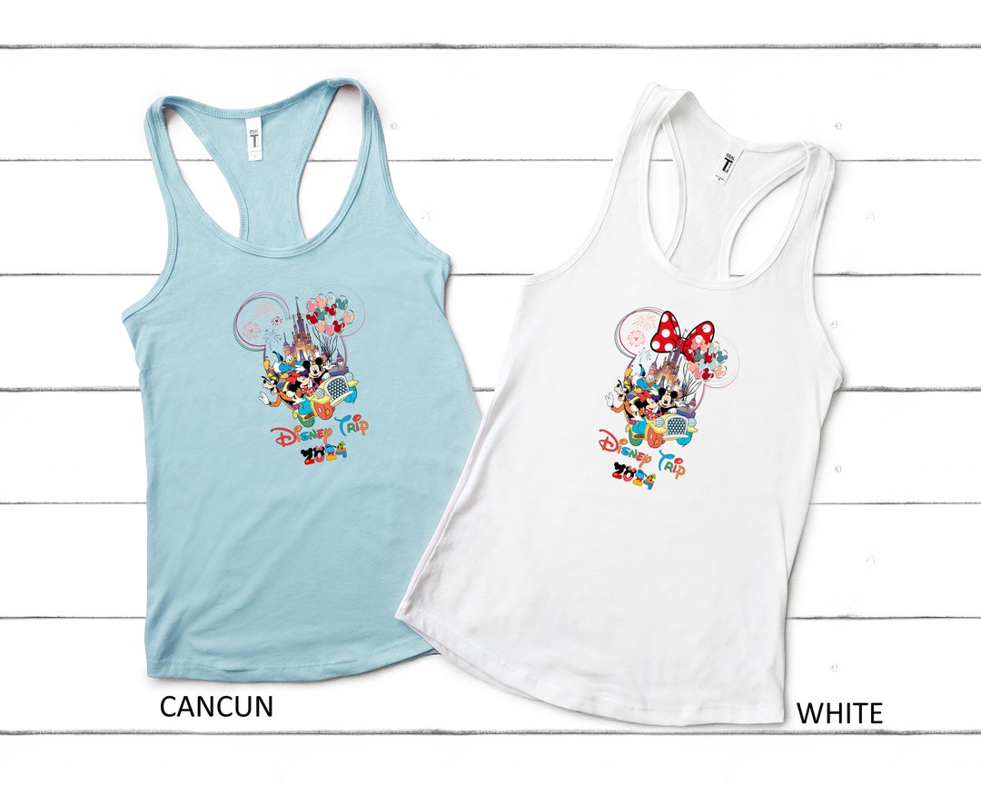 Disney Epcot Tank Top, Vintage Epcot 1982 Tank Top, Mickey and Friends ...