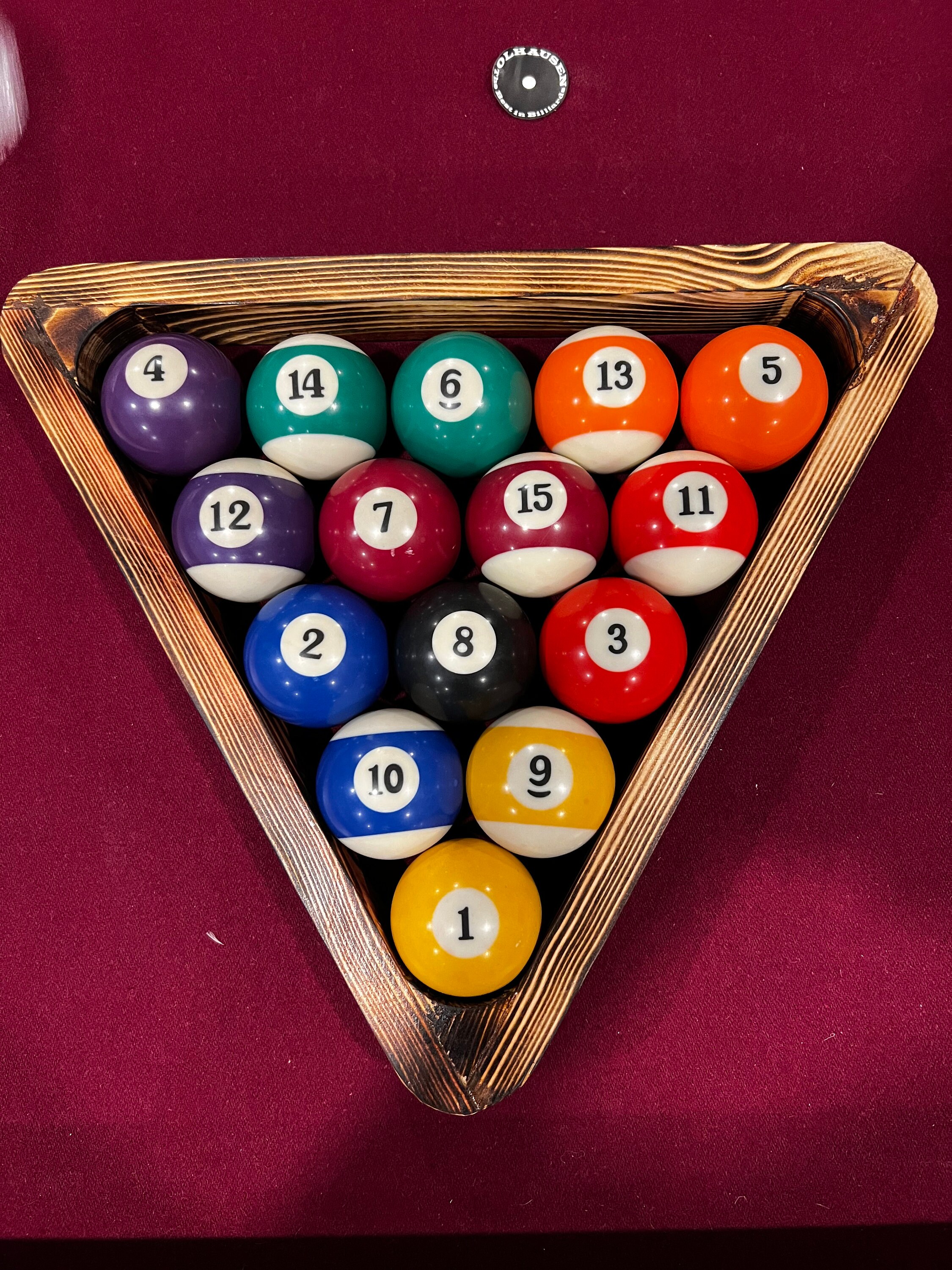 8 Ball Pool Rack - Etsy