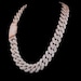 22mm Cuban Link Chain, Hip Hop Bling Rapper Chain, Gift for Him & Her ...