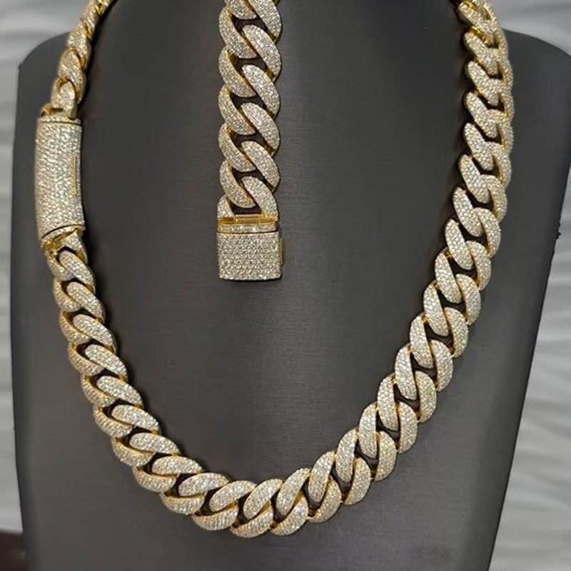 Iced Out Chain - Etsy