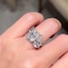 6 Ct Toi Et Moi Celebrity Engagement Ring, Two Stone Promise Ring ...