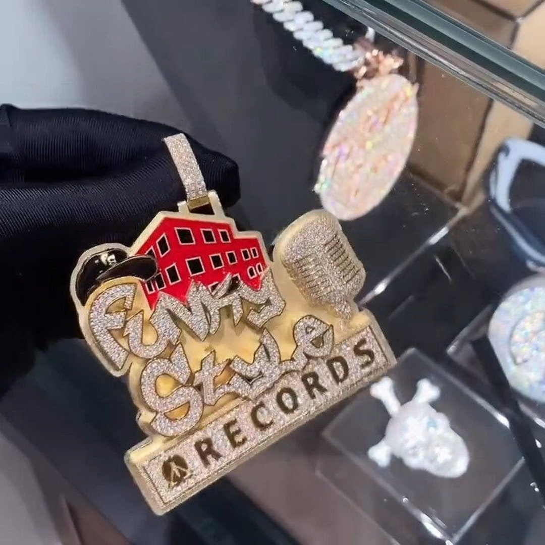 Custom 3D Icedout Hiphop Pendant, Trending Hip Hop Mens Jewelry ...