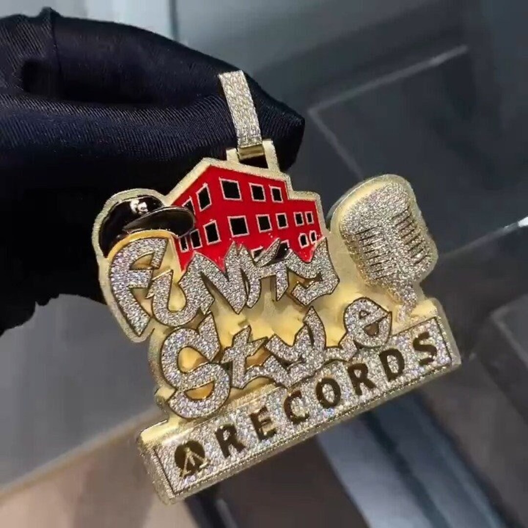 Custom 3D Icedout Hiphop Pendant, Trending Hip Hop Mens Jewelry ...