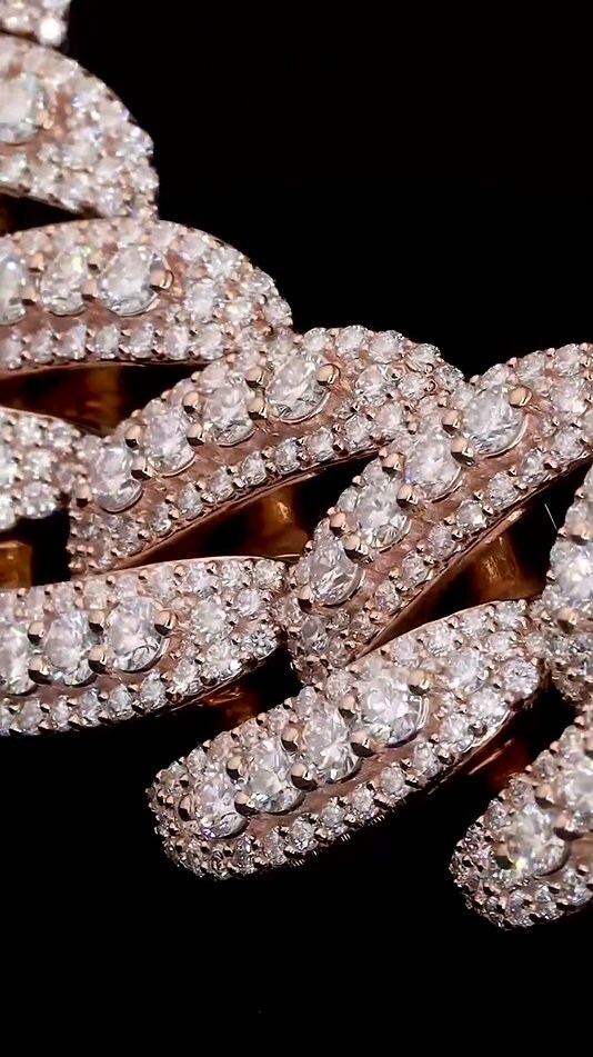 22mm Cuban Link Chain, Hip Hop Bling Rapper Chain, Gift for Him & Her ...