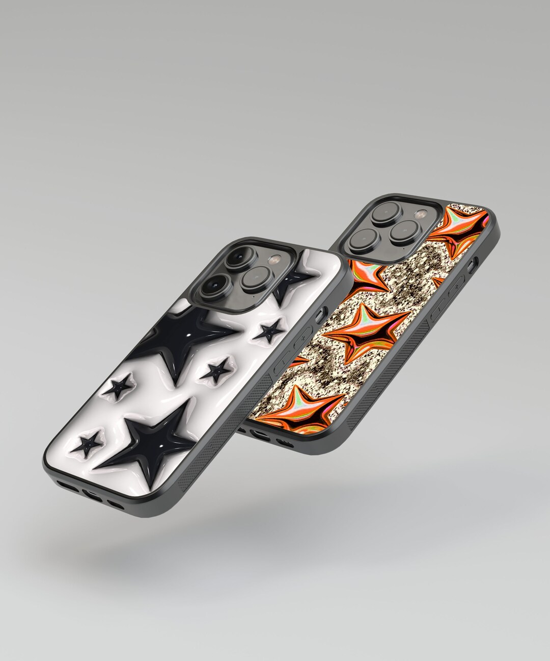 Shockproof 3D STAR Case for iPhone and Samsung Models, Strong and Slim ...