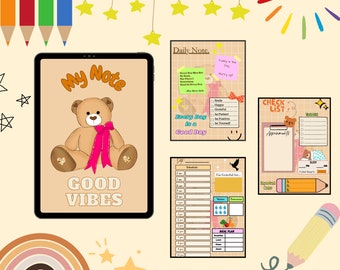 Printable Note, Adult Note, Kids Note, Children Note, Printable Note ...