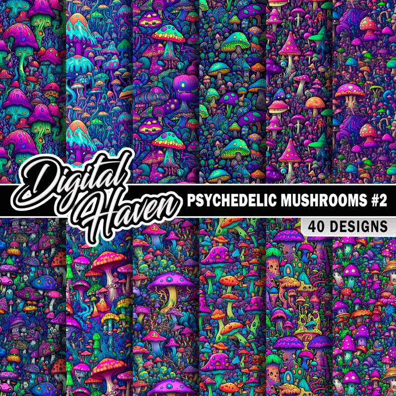 Trippy Fabric - Etsy