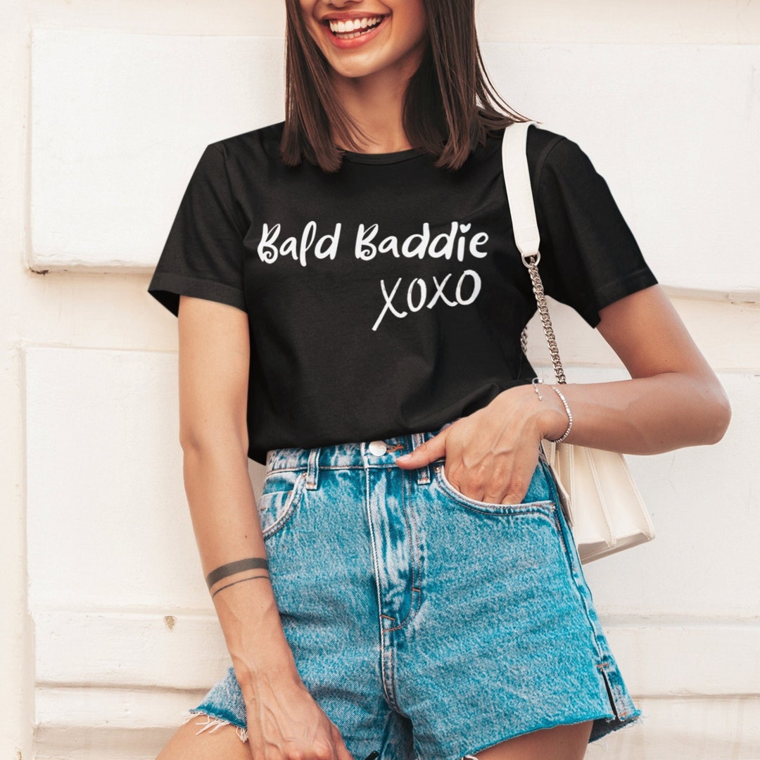 Alopecia Shirt Bald Baddie Shirt Alopecia Areata Gift for Alopecia ...