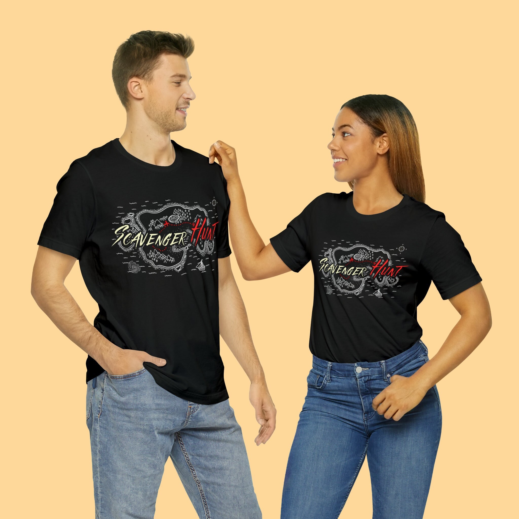 Scavenger Hunt Shirt Treasure Hunting Tshirts Scavenger Hunt Team ...