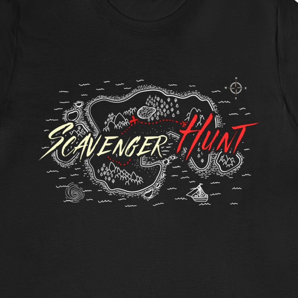 Scavenger Hunt Shirt Treasure Hunting Tshirts Scavenger Hunt Team ...