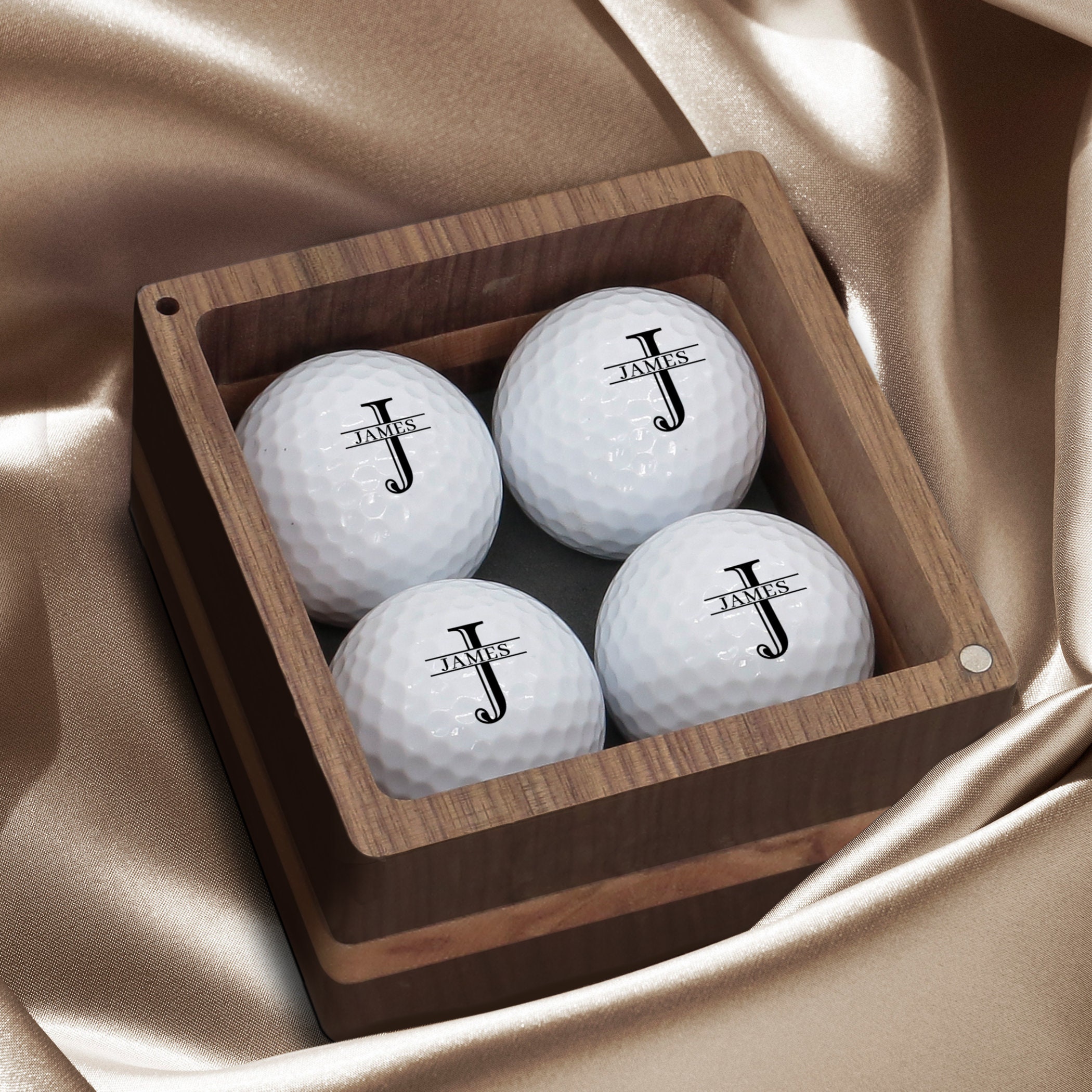 Custom Golf Gift Set on Valentine's Day Gift Personalized Golf Balls ...