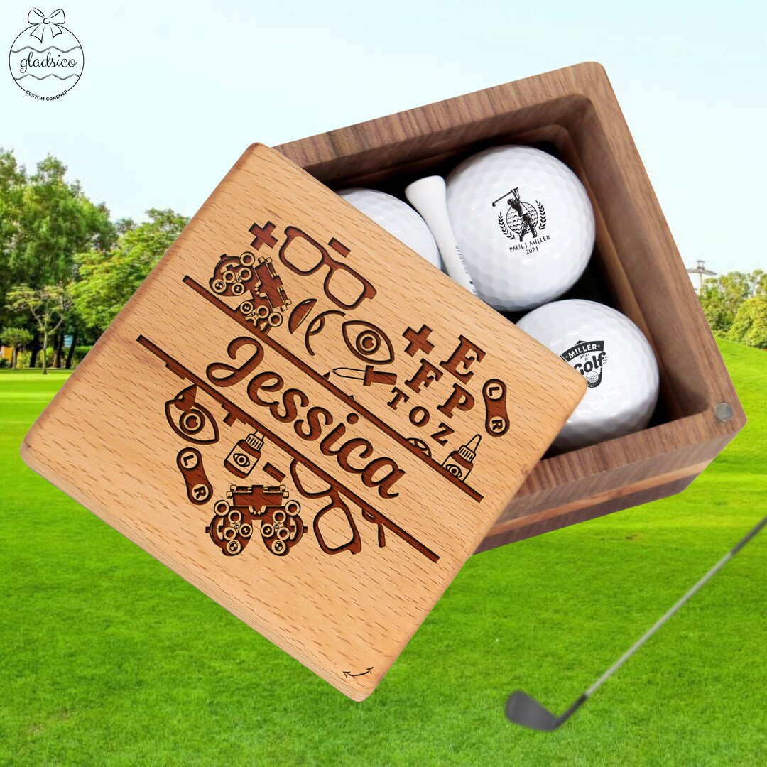 Personalized Optometrist Gift for Optician Assistant Club. Custom Golf ...