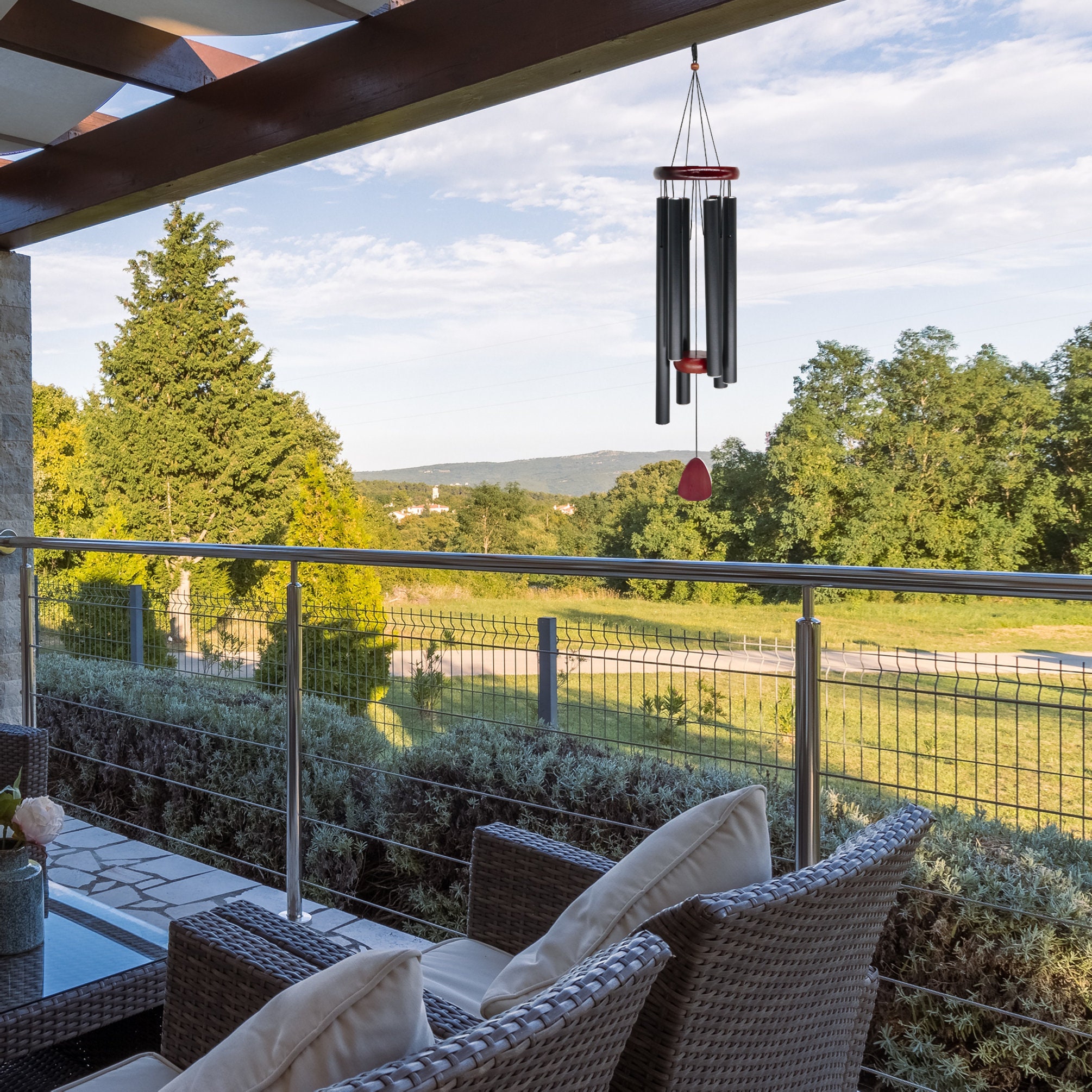 Military Memorial Wind Chime Personalized Sympathy Wind Chime for ...