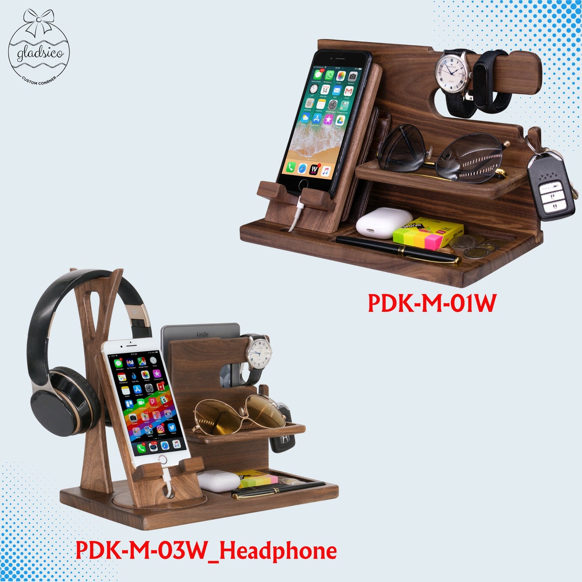 Gift for Hunter Personalized Docking Station, the Man the Myth the ...