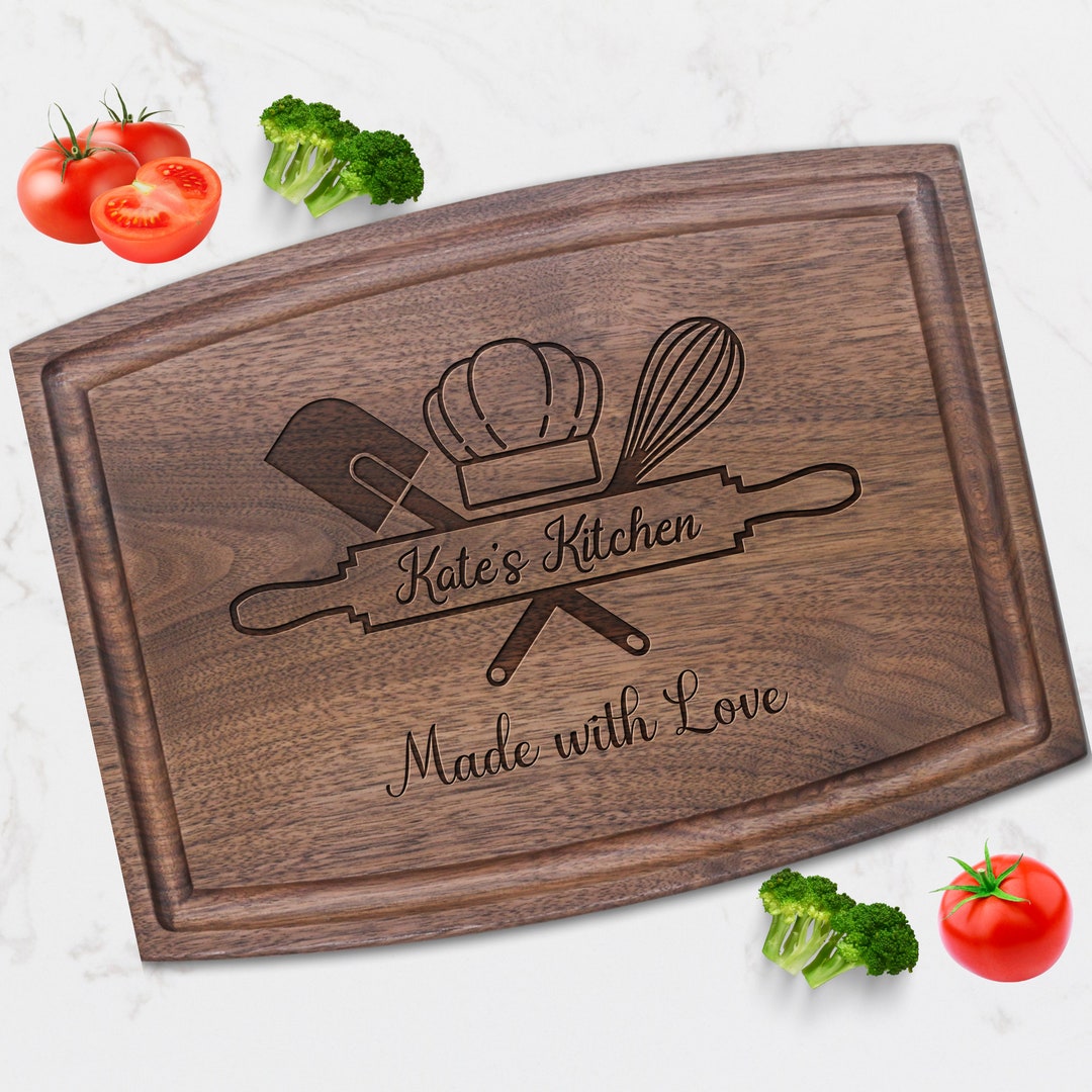 Personalized Kitchen Gift for Chef With Monogram Name Baking. Unique ...