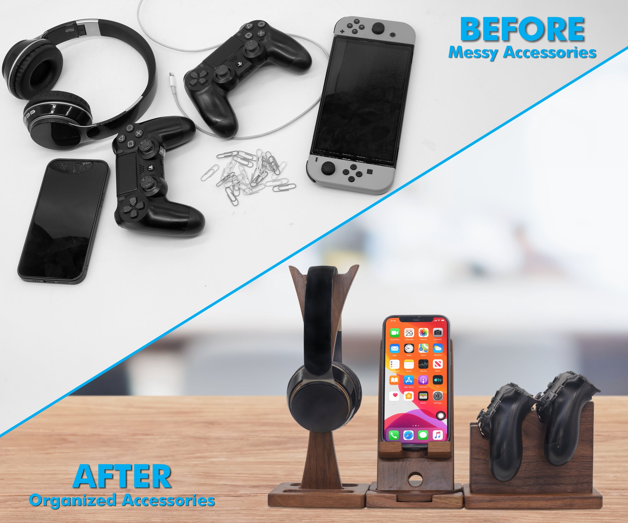 Gamer Gift for Teenage Boy With Video Game Silhouette. Personalized ...