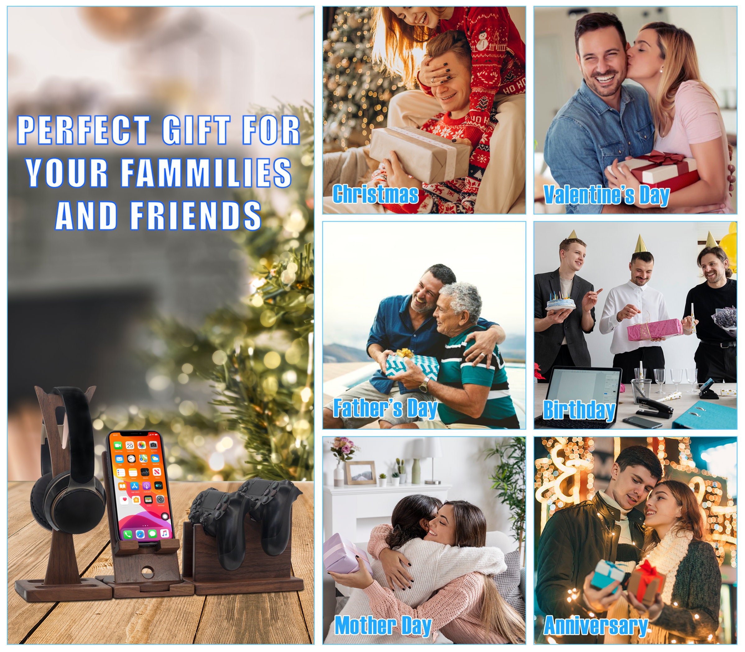 Gamer Gift for Teenage Boy With Video Game Silhouette. Personalized ...