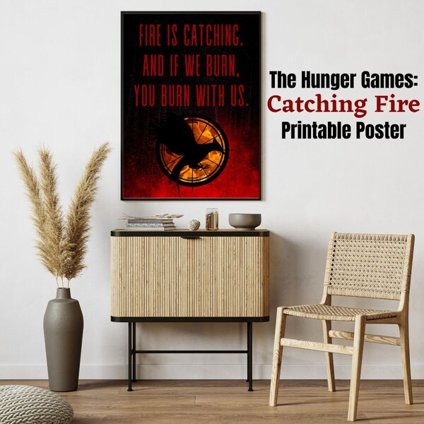Catching Fire - Etsy