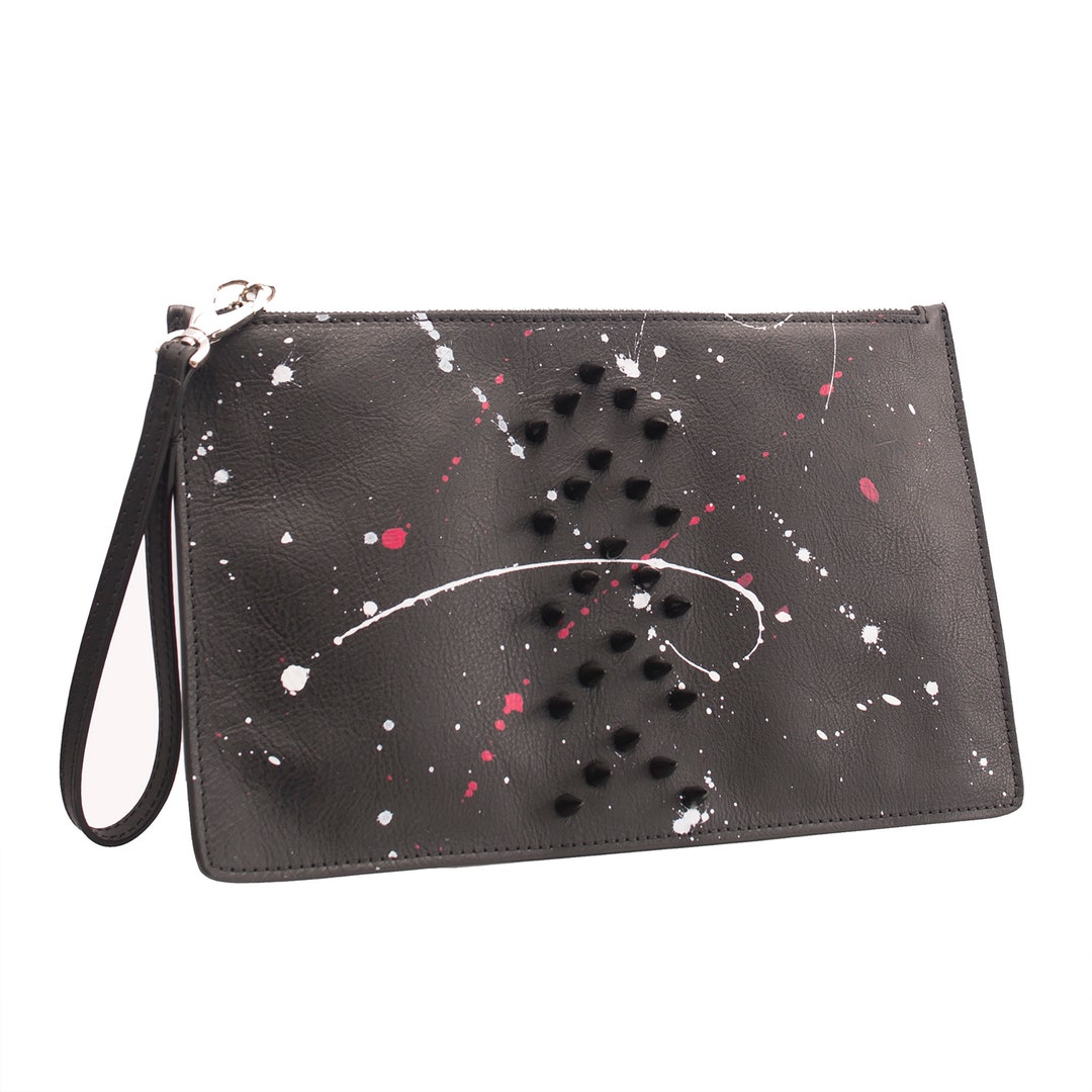 Spiked Bag Studded Clutch Bag - Etsy