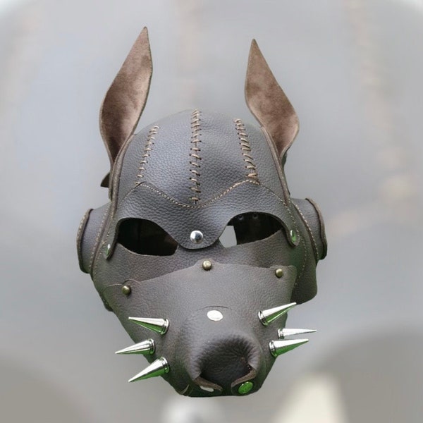 Dog Mask - Etsy