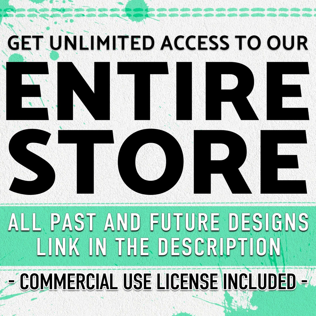 Entire Store Bundle, All Past and Future Designs for 1 Year Access ...