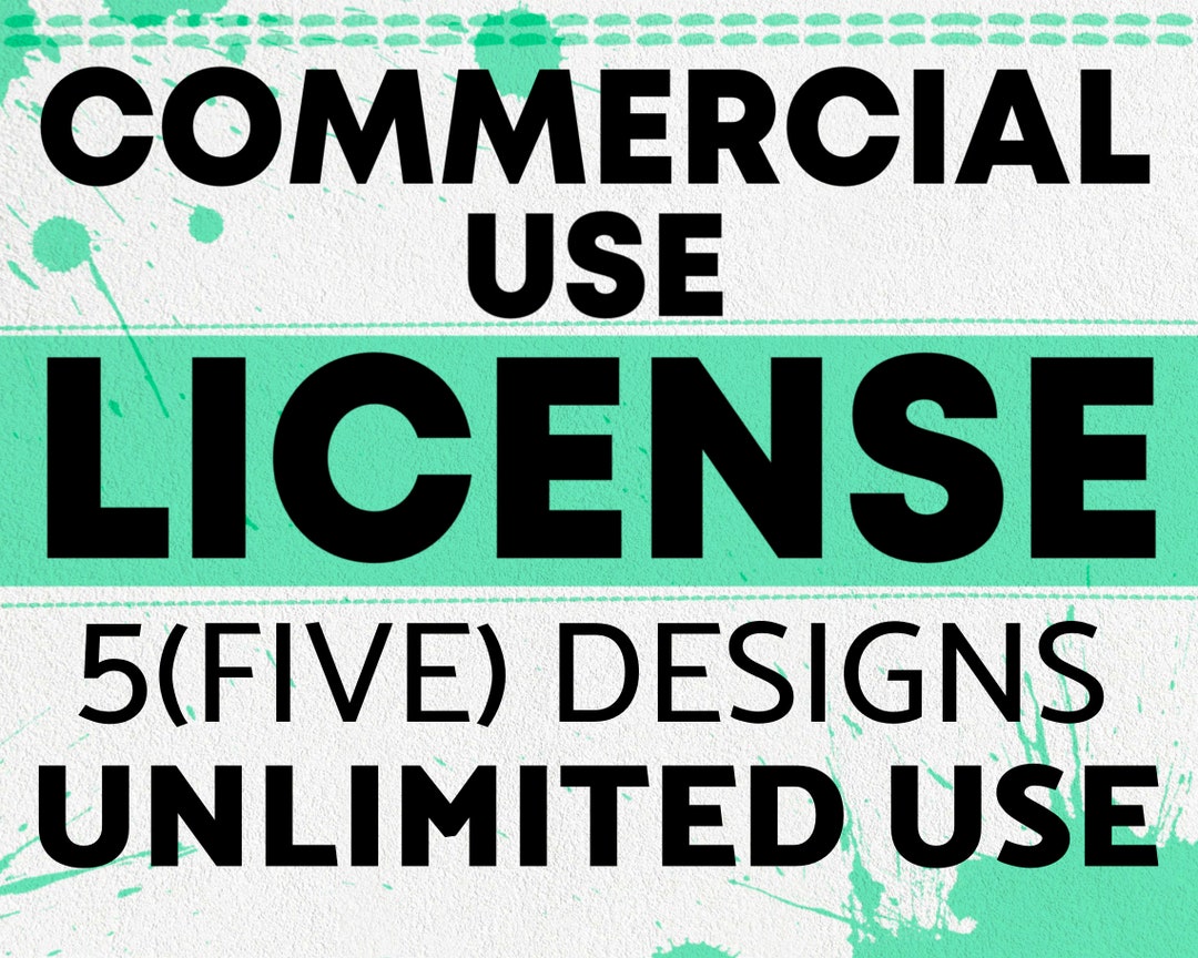 Commercial Use License for Small Businesses and Physical Products ...