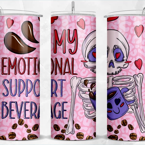 Emotional Support Beverage Tumbler - Etsy