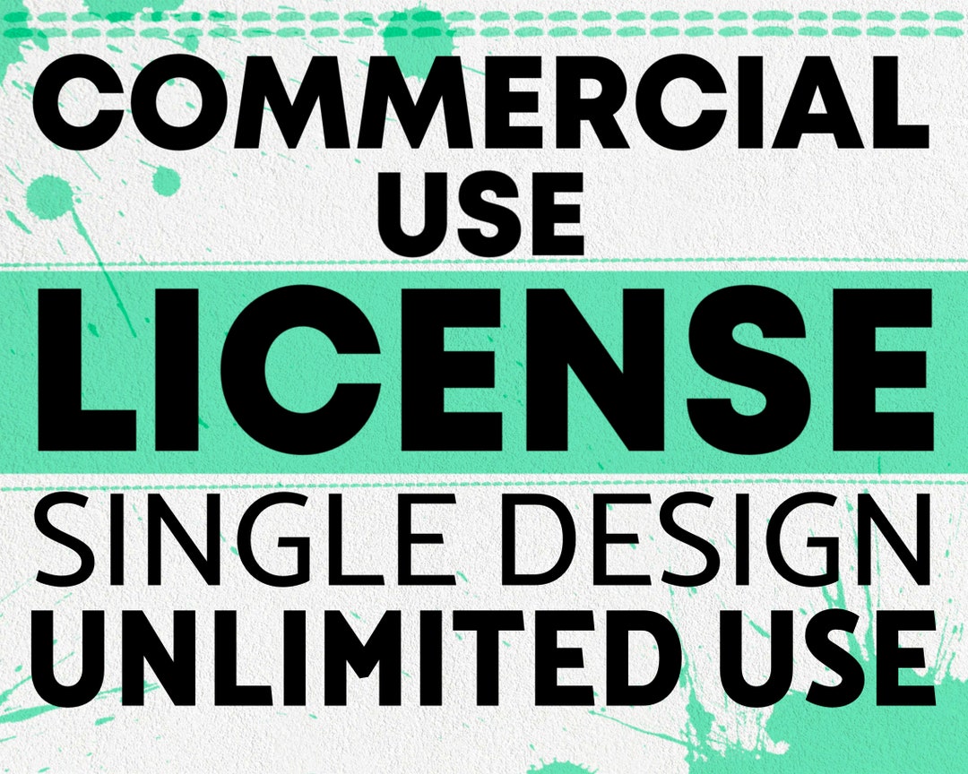 Commercial Use License for Small Businesses and Physical Products ...