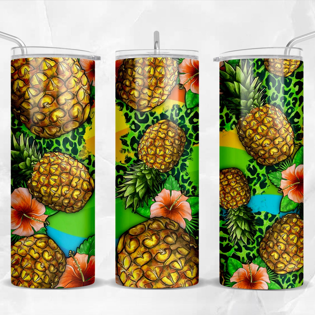 Pineapple 20 Oz Tumbler Sublimation Design Download, Pineapple Png ...