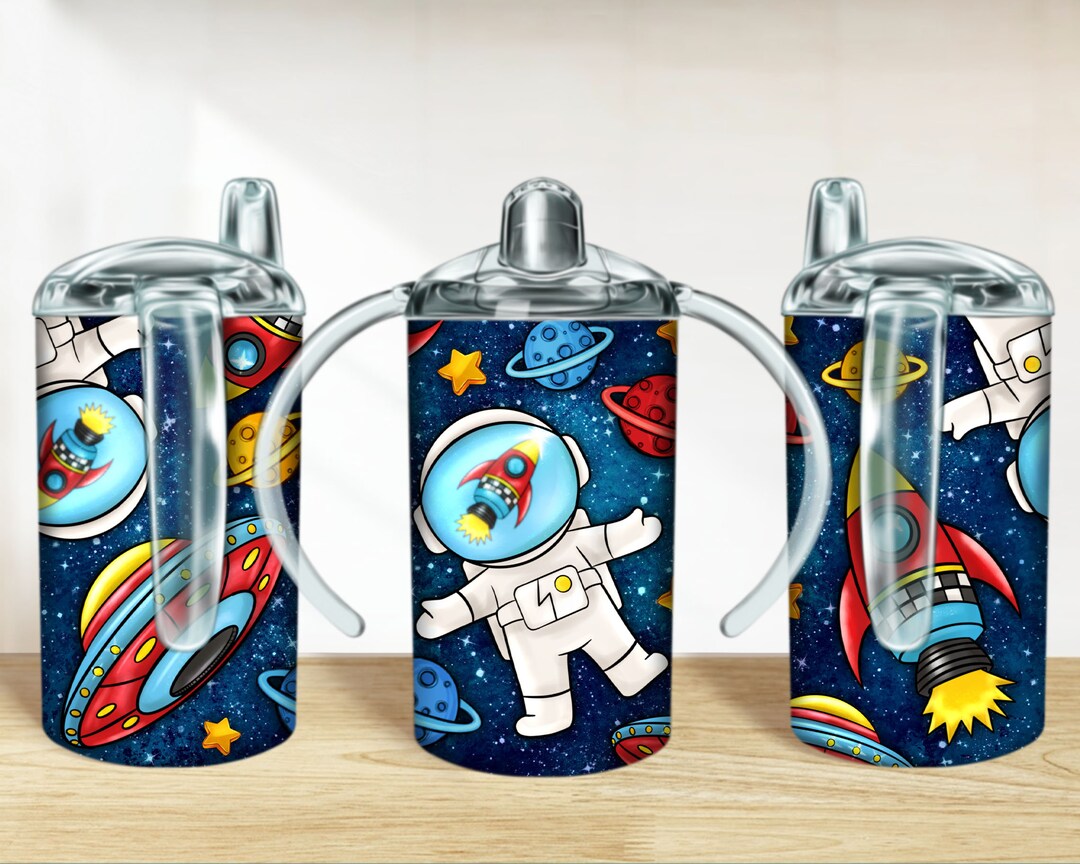 Space With Star 12 Oz Sippy Cup Png, Sippy Cup Designs, Space Sippy Cup ...