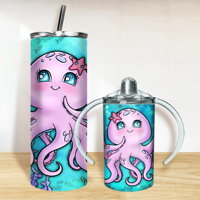 Octopus Cup - Etsy